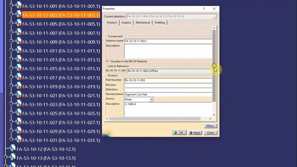 Create empty CATProduct tree structure from Excel file in CATIA V5 ...