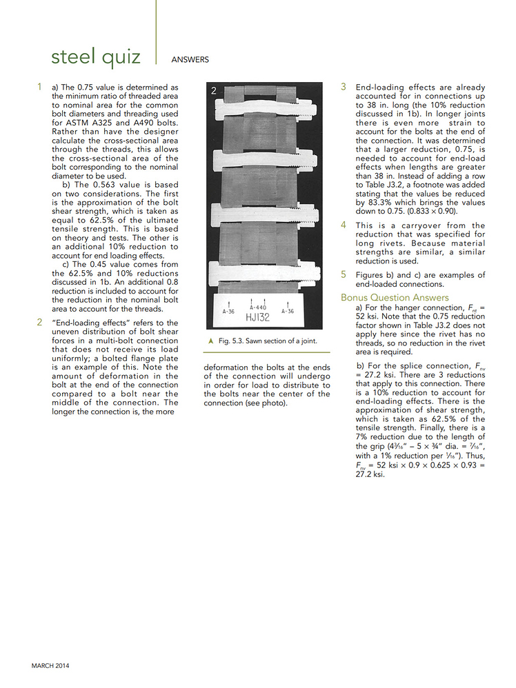 AISC table J3.2 foot notes - Steel codes (AISC, etc...) - SimpliEngineering