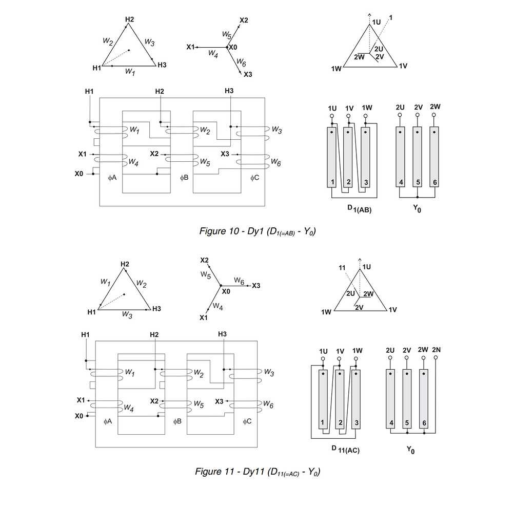 Can I parallel a DY1 and DY11 transformer - Electric Power Transmission ...