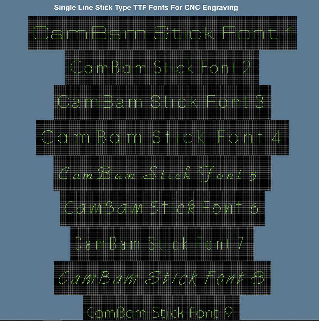 Stick Fonts - CATIA - SimpliEngineering