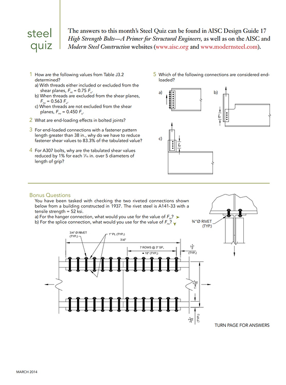 AISC table J3.2 foot notes - Steel codes (AISC, etc...) - SimpliEngineering