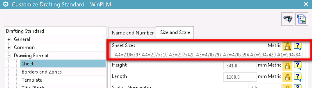 Change drawing sheet size from 210x297 to 297x210 - UG/NX ...
